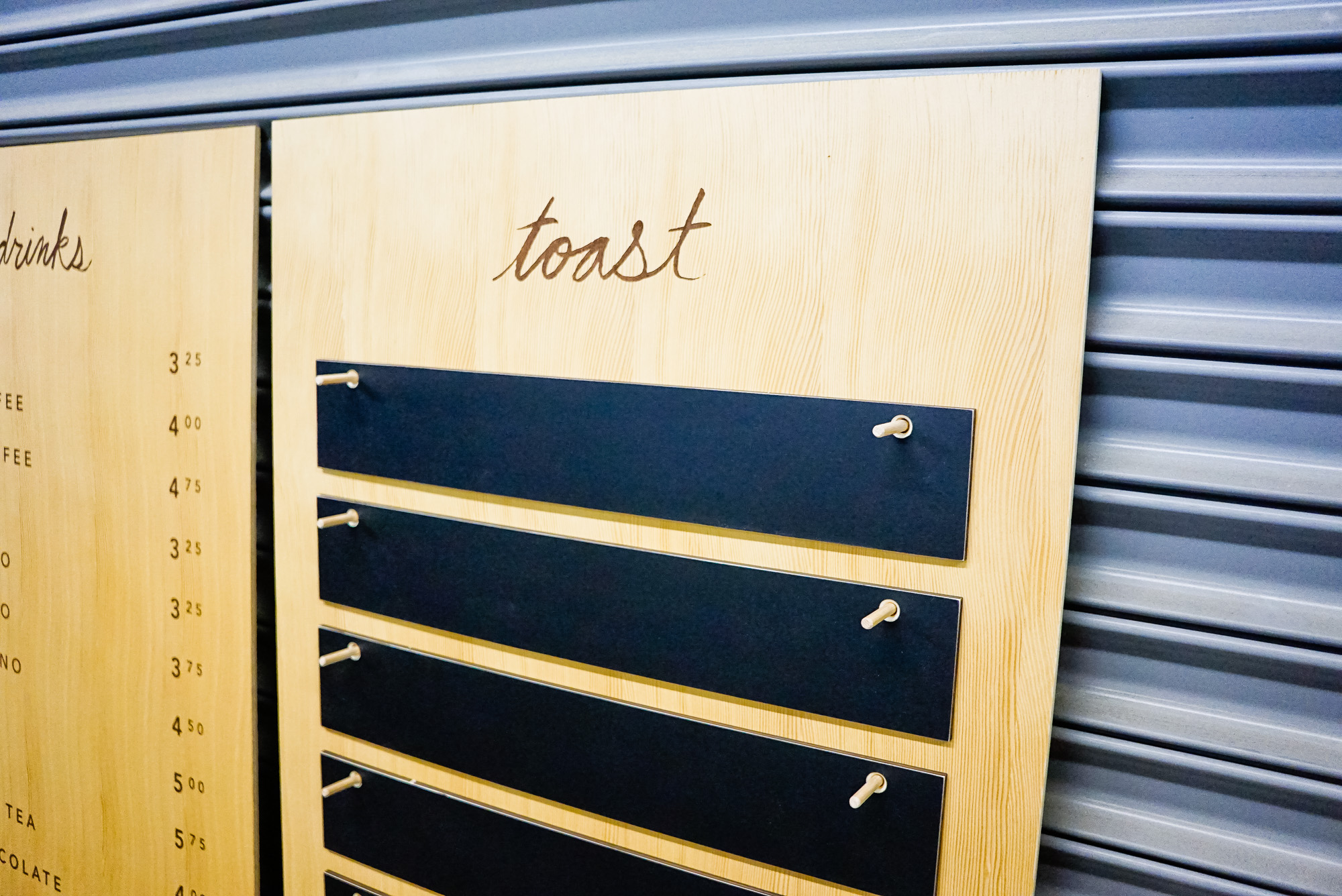 Four Barrel Coffee Changeable Menu – Tinkering Monkey