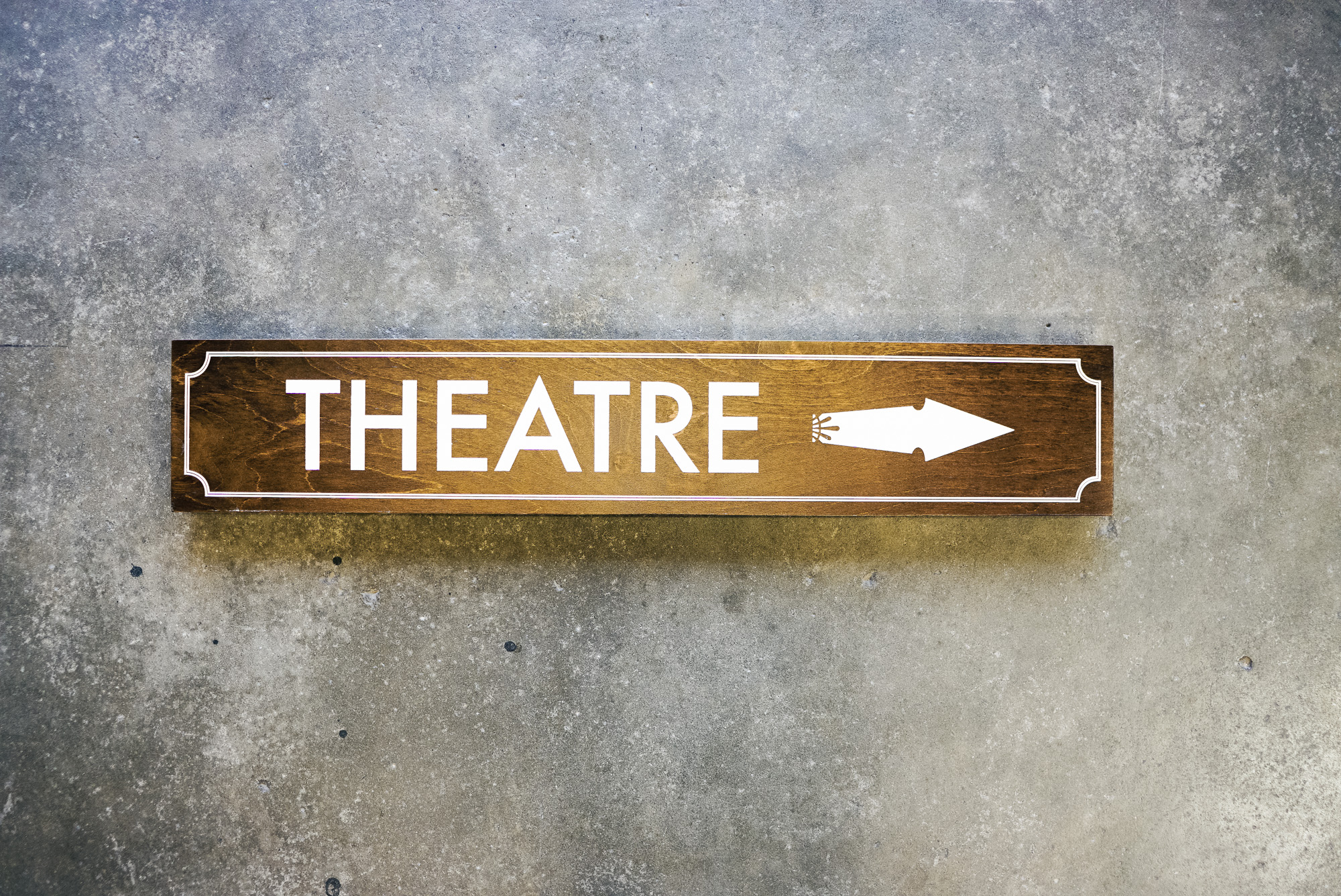 Chagrin Valley Little Theatre Wayfinding Signs – Tinkering Monkey