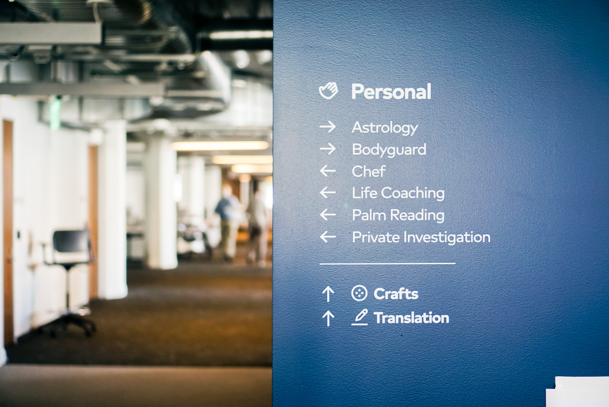 Thumbtack Wayfinding Wall Graphics – Tinkering Monkey